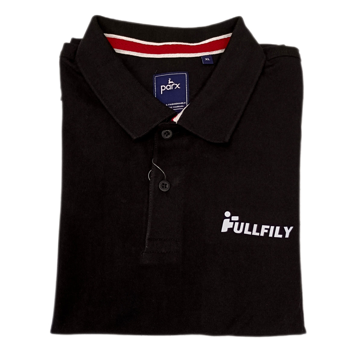 PARX - RAYMOND T - SHIRT WITH Fullfily LOGO – Bags N Tags LLP