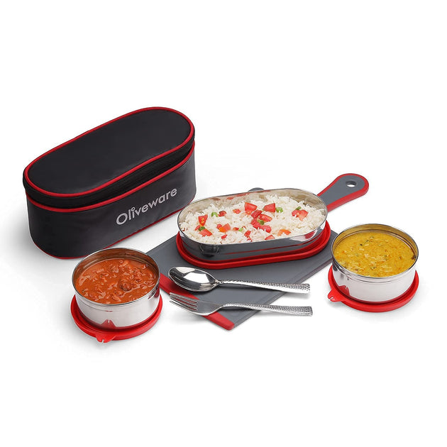 Lunch Box Set | Tupperware Lunch Box | Corporate Gifts For Employees ...