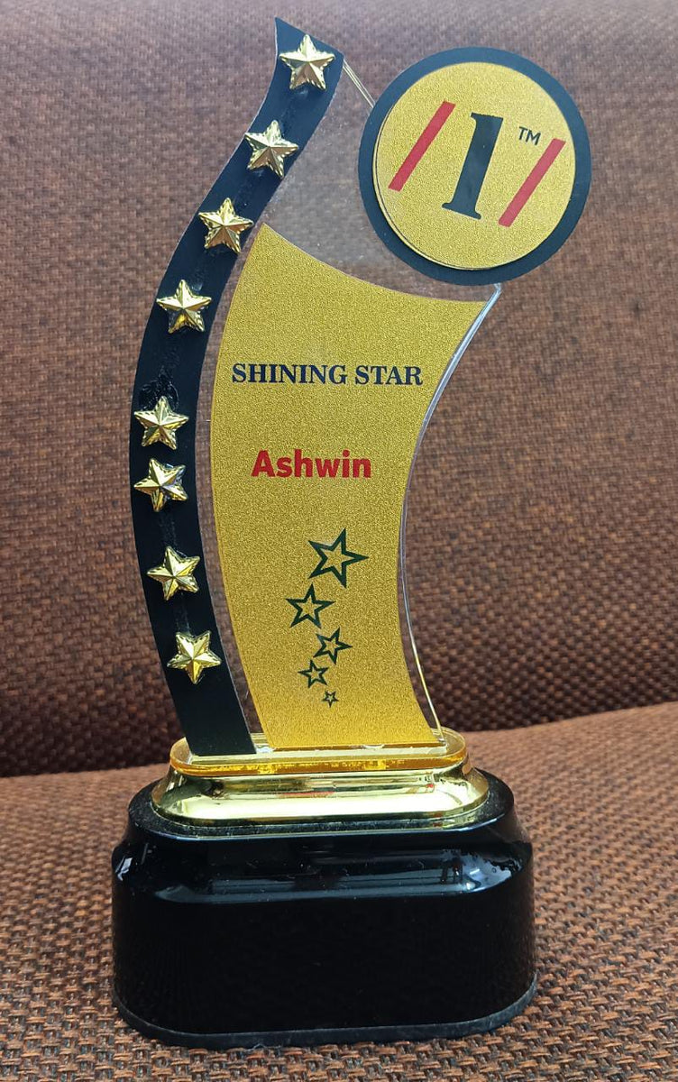 Trophy with learnship logo – Bags N Tags LLP